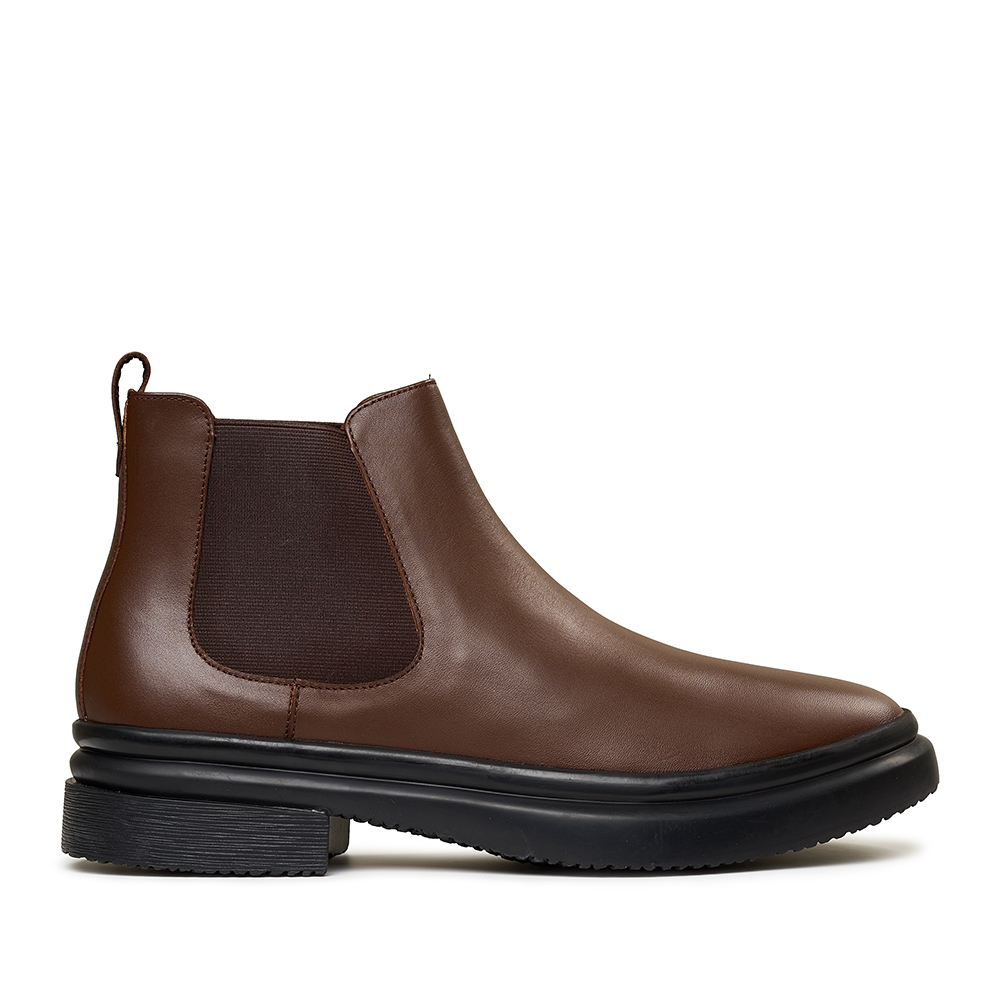 Jual Prabu - Gibran Brown Sepatu Chelsea Boots Kulit Pria Cokelat ...