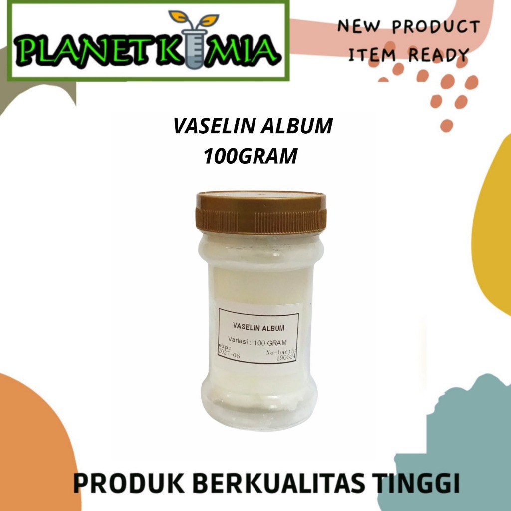 Jual Vaselin Album / Vaselin Putih 100 gram Basis Salep Best Quality ...