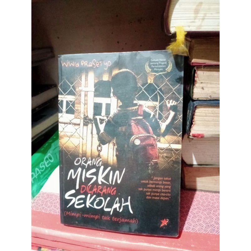 Jual ORANG MISKIN DILARANG SEKOLAH | Shopee Indonesia