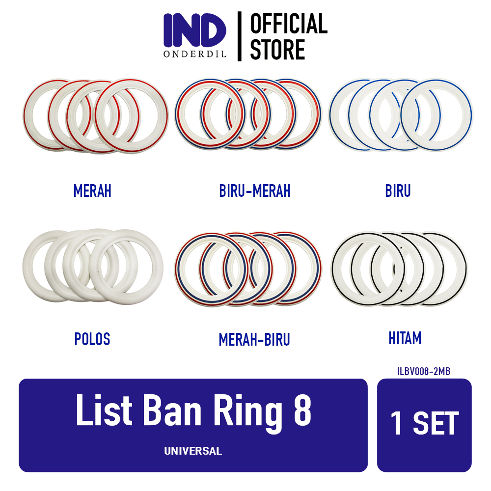 Jual Karet Lis List Ban Model Universal Semua Jenis Motor Matic Bebek ...