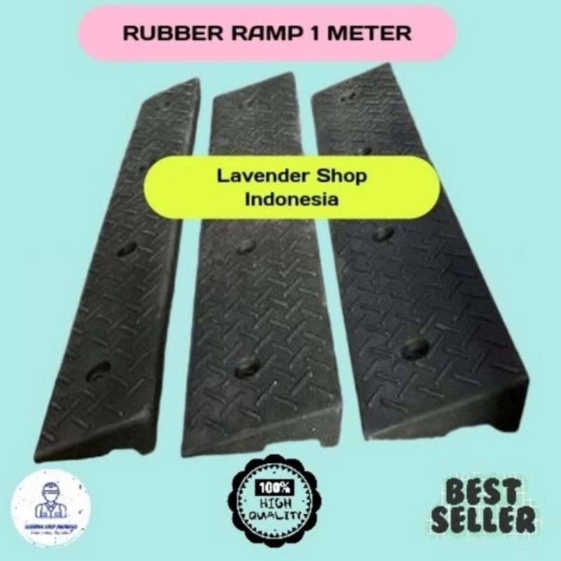 Jual Rubber Ramp 1 Meter / Rubber Ramp 1mtr / Tanjakan Karet 1m ...