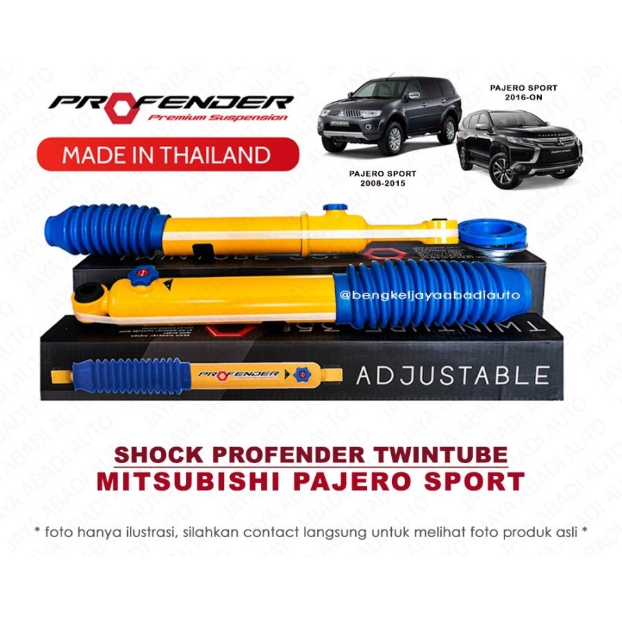 Jual Shock Absorber / Breaker PROFENDER Twintube - MITSUBISHI PAJERO SPORT | Shopee Indonesia