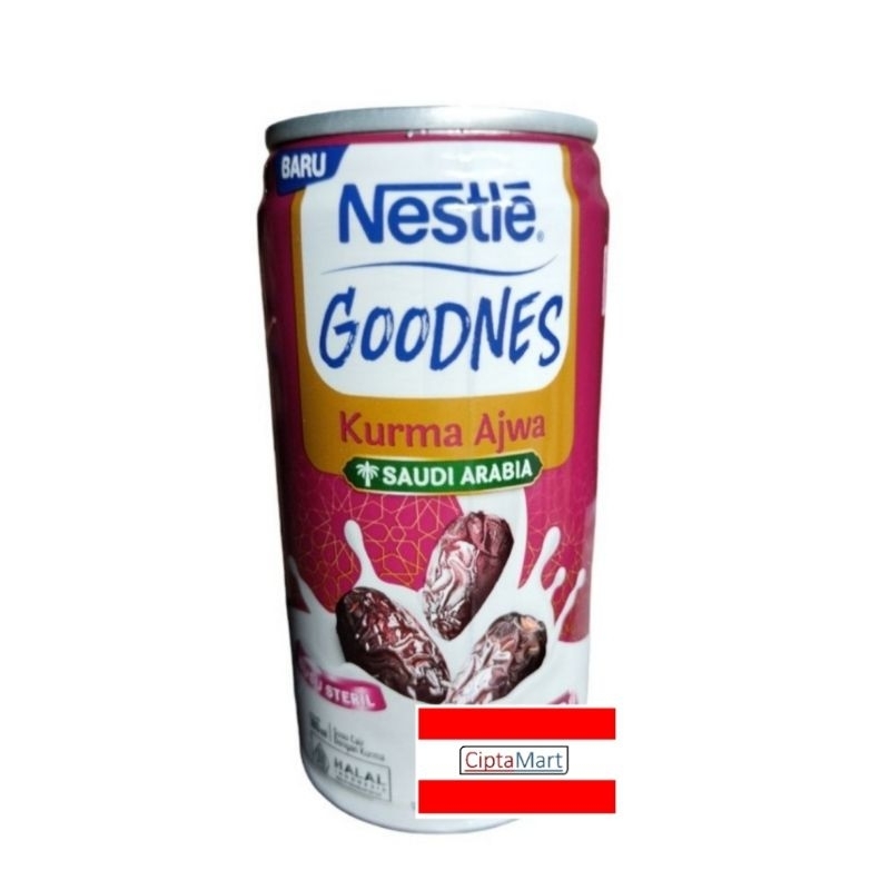 Jual Susu Nestle Goodnes Kurma Ajwa 189ml | Shopee Indonesia