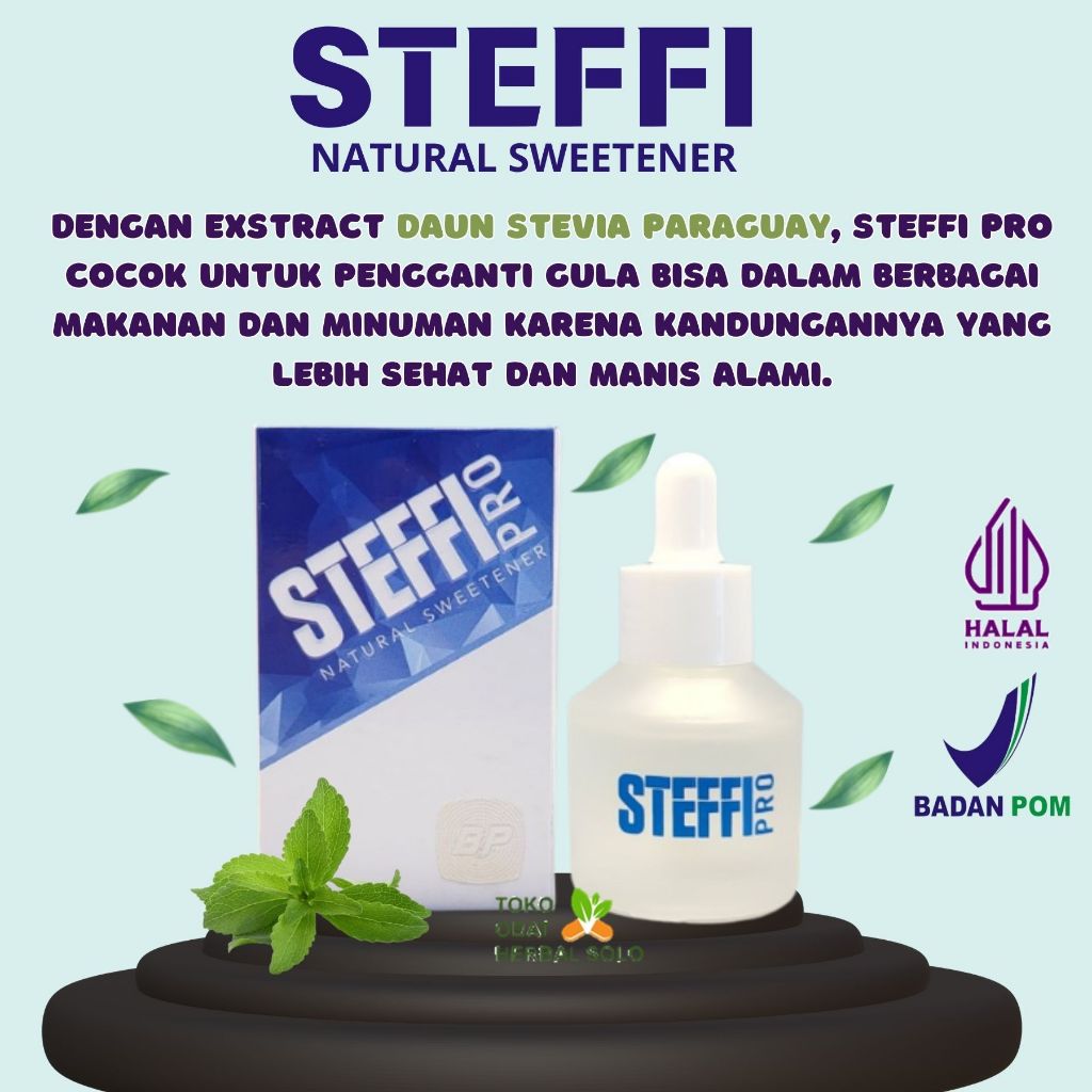 Jual STEFFI PRO MANIS ALAMI SEHAT 30 ML | MINUM MANIS TANPA KHAWATIR ...