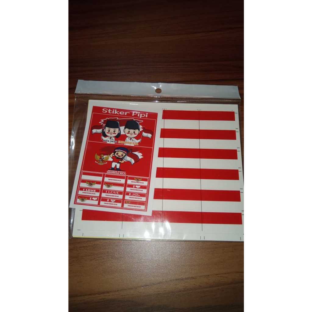 Jual STICKER PIPI MP HUT RI/KEMERDEKAAN | Shopee Indonesia
