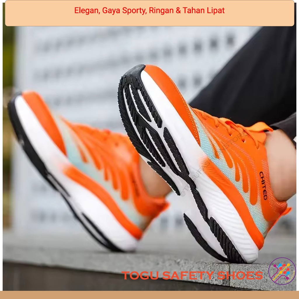 Jual SEPATU SAFETY KERJA CHITED SEPATU IMPORT UJUNG BESI ANTI BENTUR ...