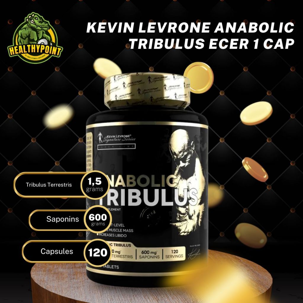 Jual Kevin Levron Anabolic Tribulus Testosteron Booster 1 Tablet ...
