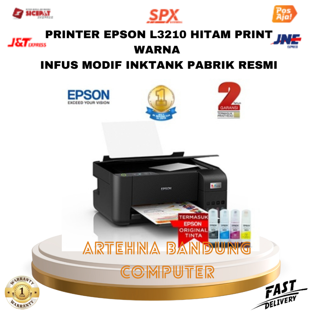Jual Printer Epson L3210 A4 All in One Ink Tank Printer epson terlaris GARANSI RESMI | Shopee ...