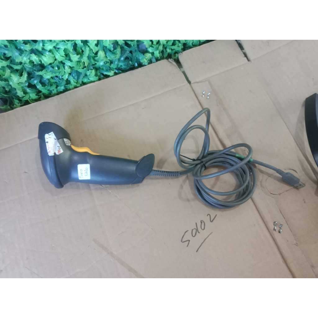 Jual bekas normal alat scan SCANNER BARCODE LABEL CCD LAMPU SYMBOL USB ...