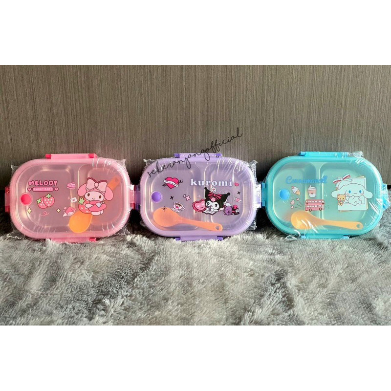 Jual Lunch Box / Kotak Bekal Stainless Sekat 2 / Kotak Makan Anak Lucu ...