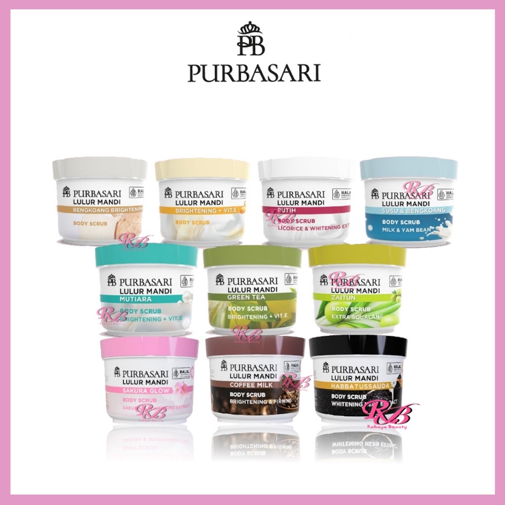 Jual PURBASARI Lulur Mandi | Body Scrub | 100gr | 200gr | Shopee Indonesia