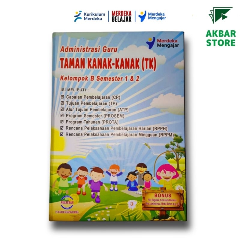 Jual Modul Ajar TK Kelompok B Kurikulum Merdeka | Shopee Indonesia