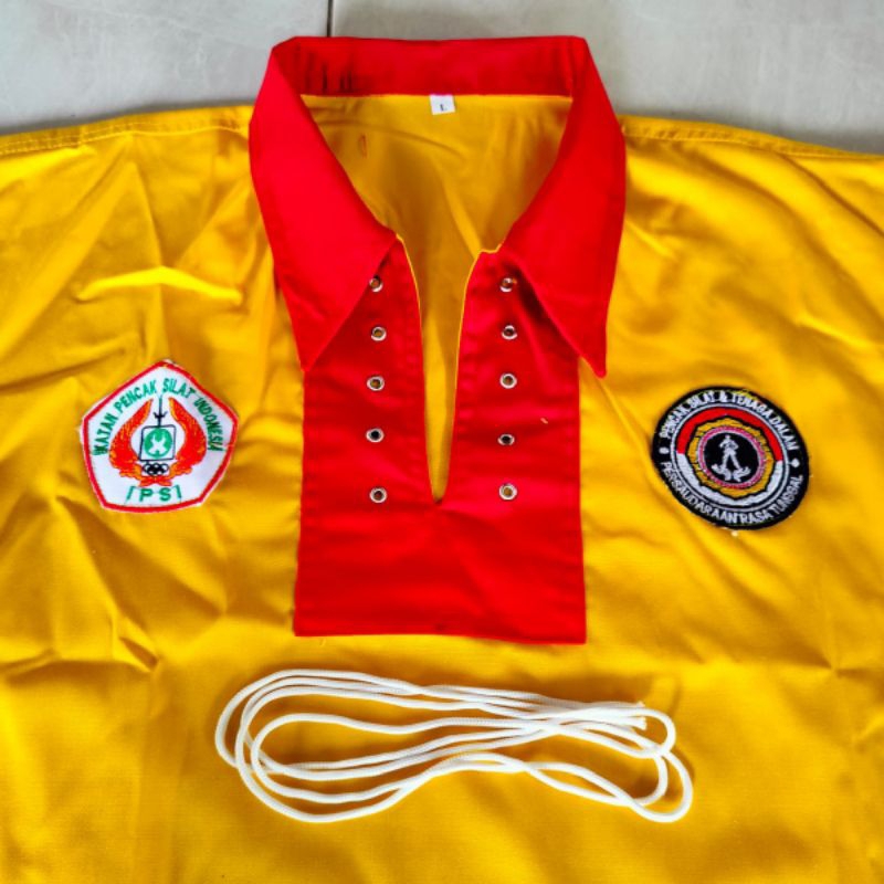 Jual Sakral/Baju Silat Roso Tunggal Kuning Merah - Seragam Pencak Silat ...