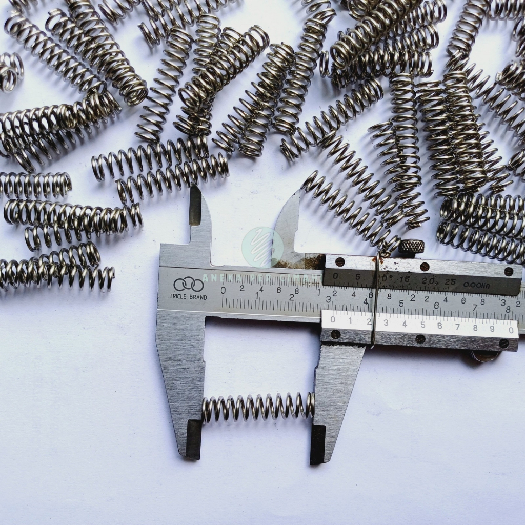 Jual Per Spring Tekan 1mm Stainless Panjang 3cm | Shopee Indonesia