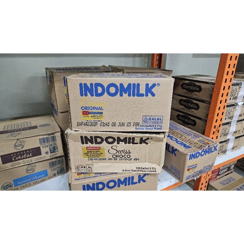 Jual ED 09.25 - CTN 20*6SACHET - INDOMILK SKM SACHET ISI 120 PCS RASA ...