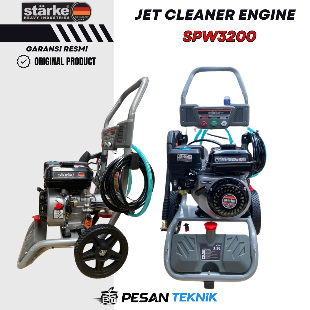 Jual Mesin cuci steam motor dan mobil Jet cleaner engine STARKE SPW3200 | Shopee Indonesia