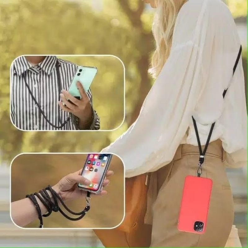 Jual Gantungan Tali HP Lanyard Universal | Shopee Indonesia
