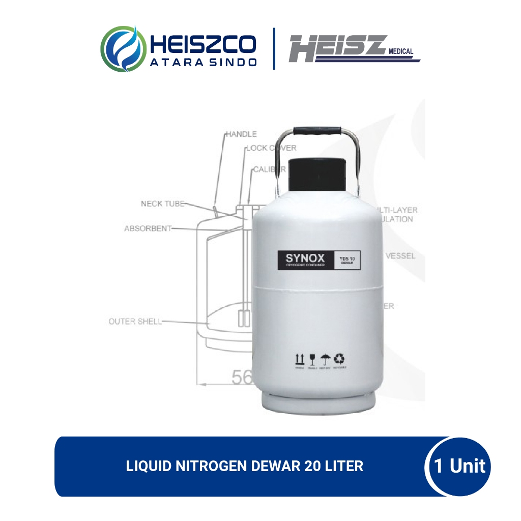 Jual LIQUID NITROGEN DEWAR 30 LITER | Shopee Indonesia