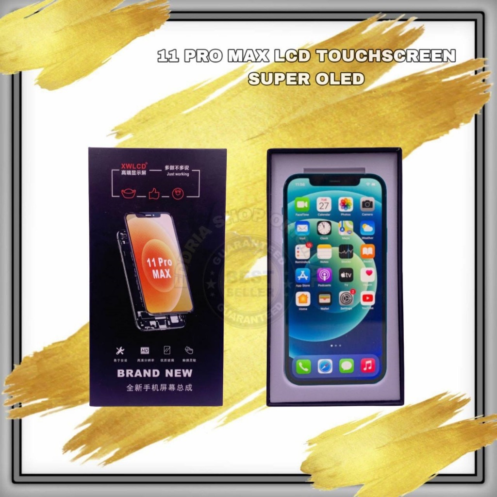 Jual LCD TOUCHSCREEN 11 PRO MAX SUPER OLED ORIGINAL BARU | Shopee Indonesia