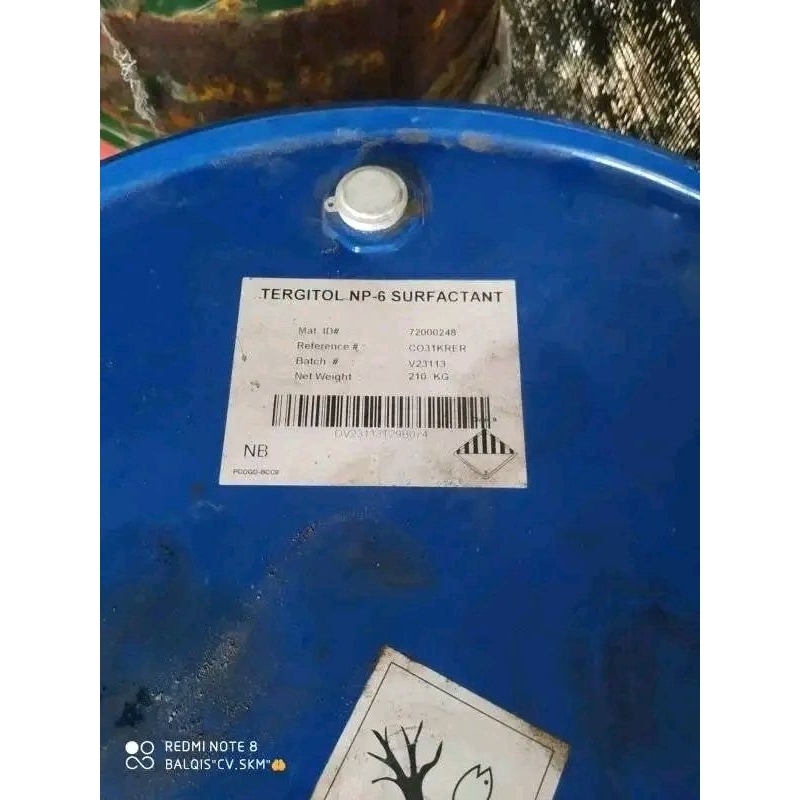 Jual NP 6 / TERGITOL NP 6 SURFACTANT | Shopee Indonesia