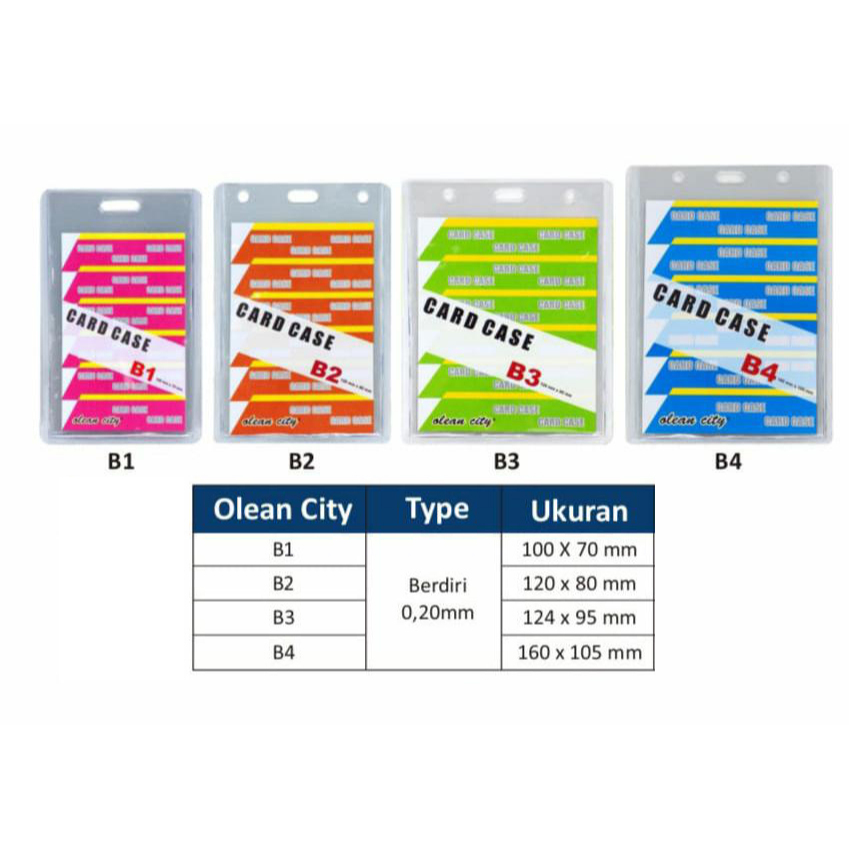 Jual (20PCS) ID CARD OCI B1, B2, B3, B4 NAME TAG | Shopee Indonesia
