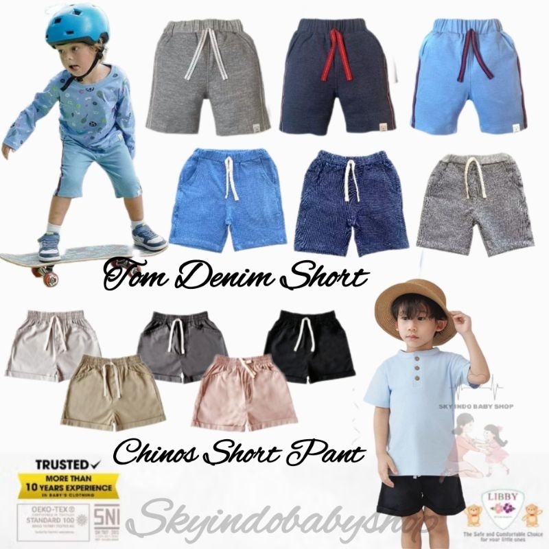 Jual Libby Baby | Celana Pendek | Tom Short Denim | Chinos Short Pant ...