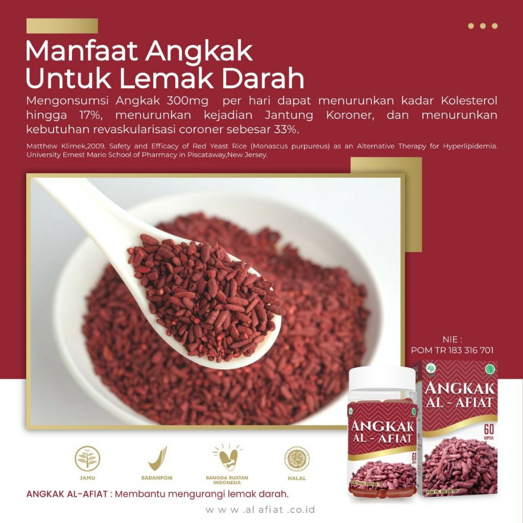 Jual Kapsul Angkak Al aFiat obat DB menaikkan Trombosit | Shopee Indonesia