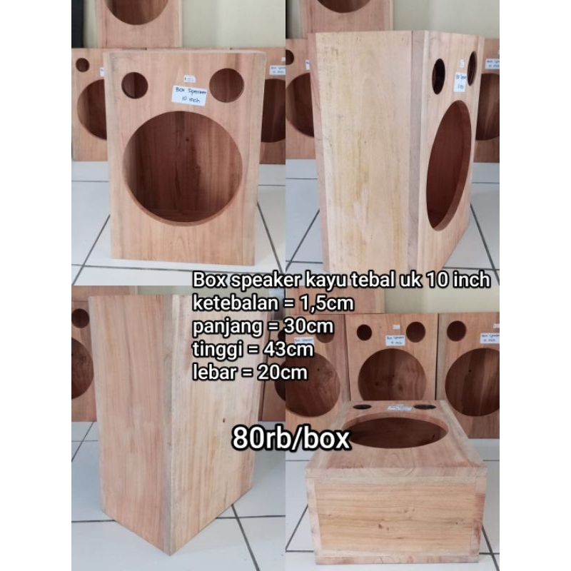 Jual Box Speaker Kayu Tebal Uk 10 inch | Shopee Indonesia