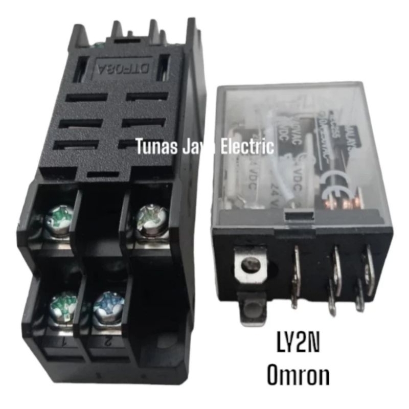 Jual Relay OMRON LY2N 12V/24V/220V + Socket | Shopee Indonesia