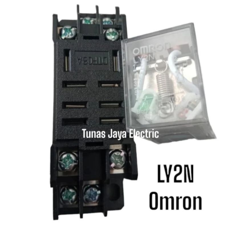 Jual Relay OMRON LY2N 12V/24V/220V + Socket | Shopee Indonesia