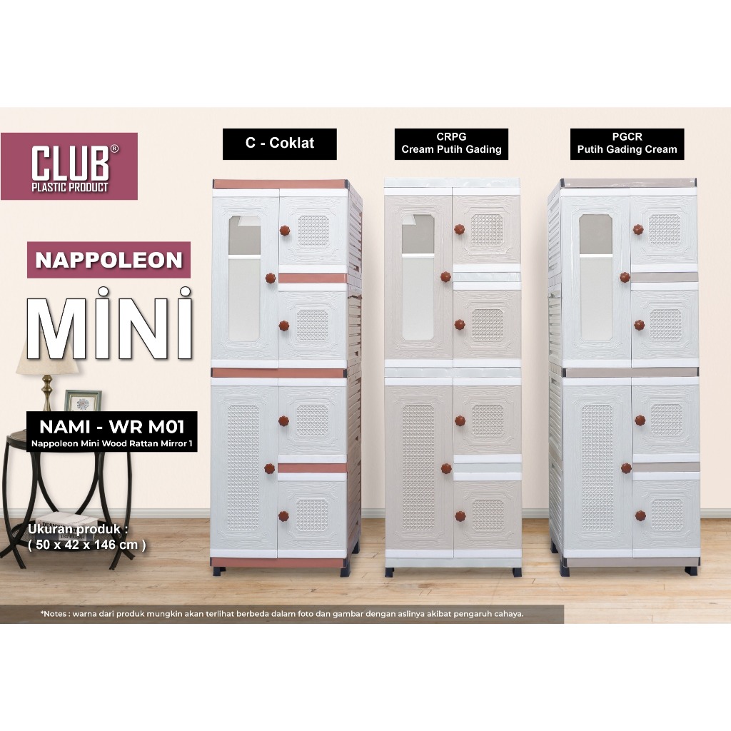 Jual Lemari Plastik Grand Mini Nappoleon Tidak Kaca Dan Mini Nappoleon ...