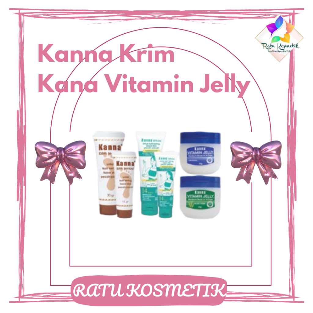 Jual RATU Kanna Krim Lembut | Kana White Kana Vitamin Jelly | Krim ...