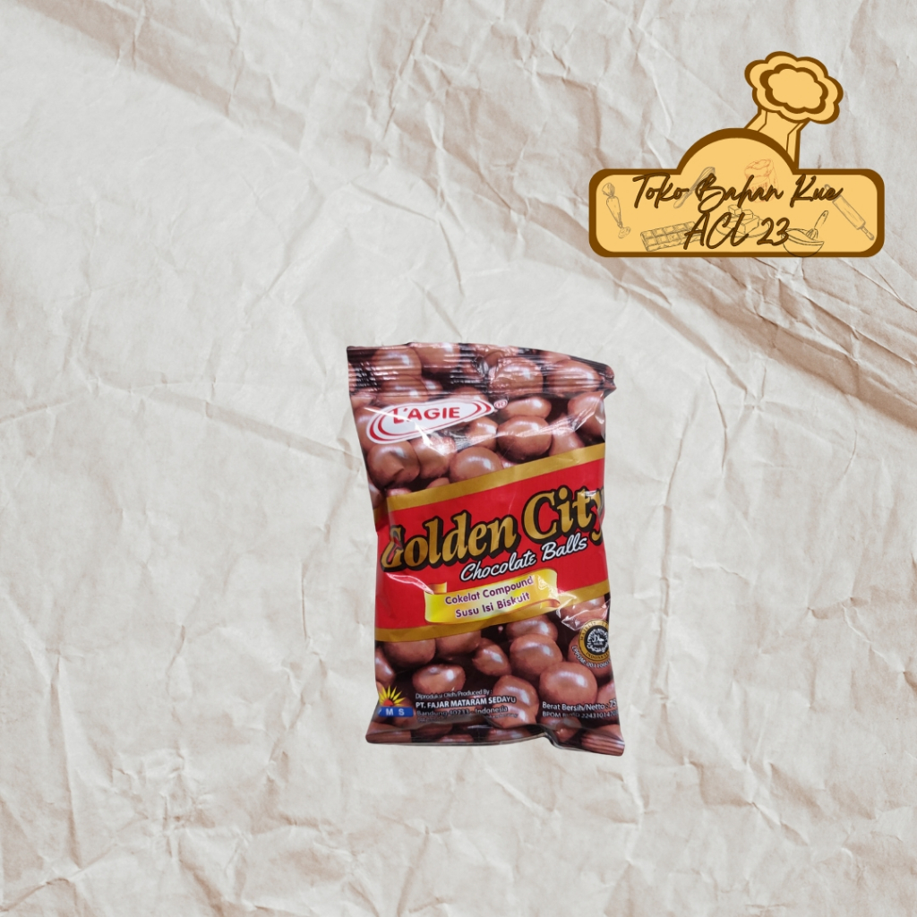 Jual Golden City Chocolate Balls Lagie/Choco Ball L'AGIE/Cokelat ...