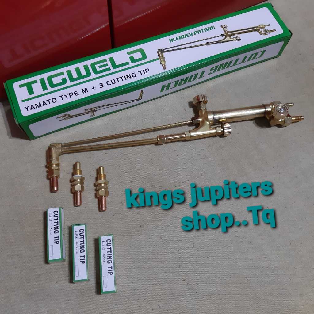Jual ( BLANDER LAS free 3 mata TIGWELD LPG + OKSIGEN type M ) ( GLR ...