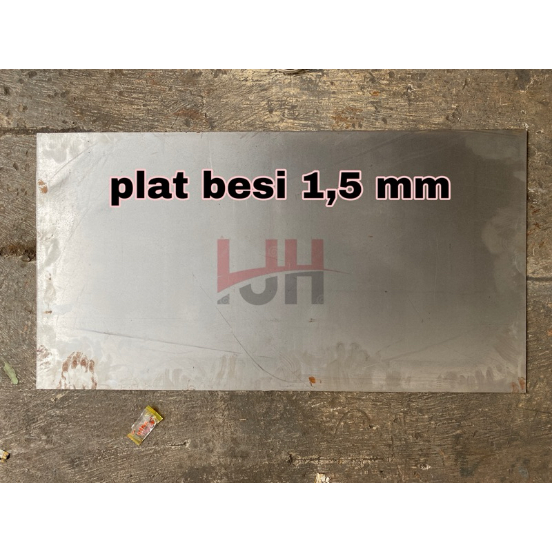 Jual Plat besi tebal 1,5mm . Plat eser hitam. lebar mulai dari 60cm ...
