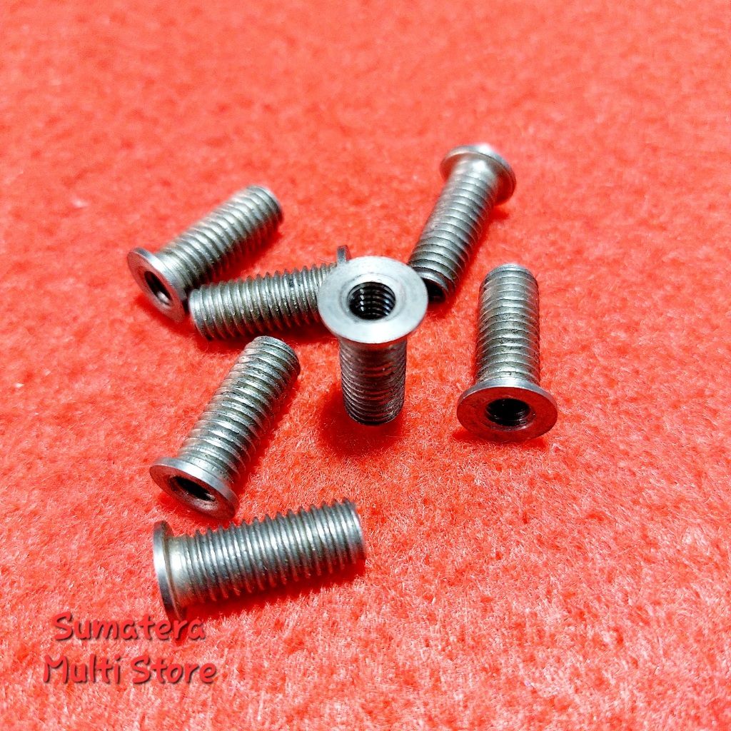 Jual Bos Drat M6 x M8 Recoil - Baut Derat 10 ke derat 12 - Bos Kuping ...