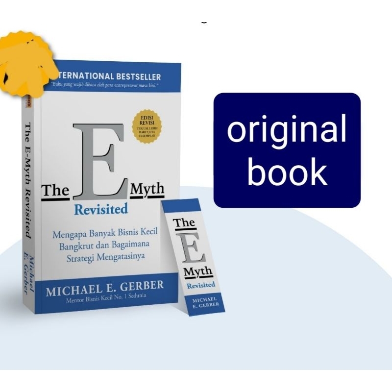 Jual THE E MYTH REVISITED MICHAEL E GERBER ORIGINAL BAHASA INDONESIA ...