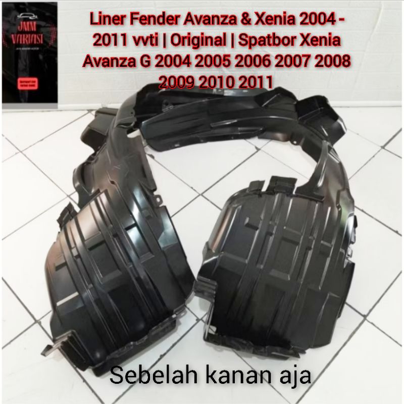 Jual Liner Fender KANAN Avanza & Xenia 2004 - 2011 vvti | Original ...