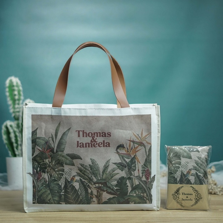 Jual BEST SELLER TAS SOUVENIR PERNIKAHAN BAHAN KANVAS POLYESTER ...