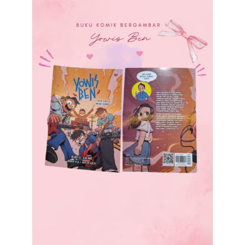 Jual Buku komik bergambar Yowis Ben - lika liku anak band | Shopee ...