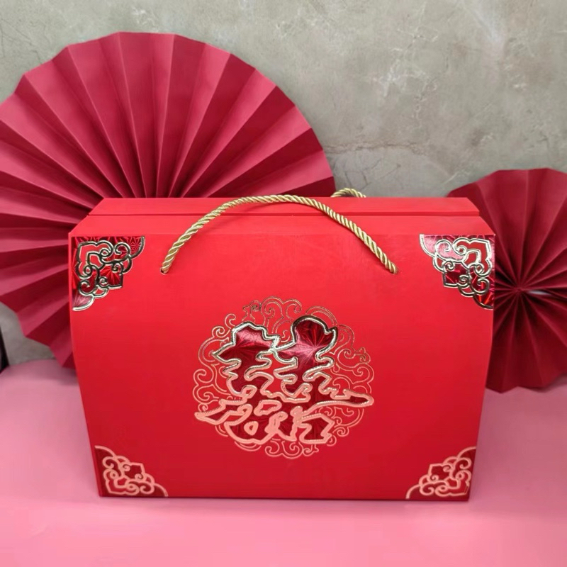 Jual Joyful Paperbag Besar Matte Souvenir Sangjit Teapai / Goodie Bag ...