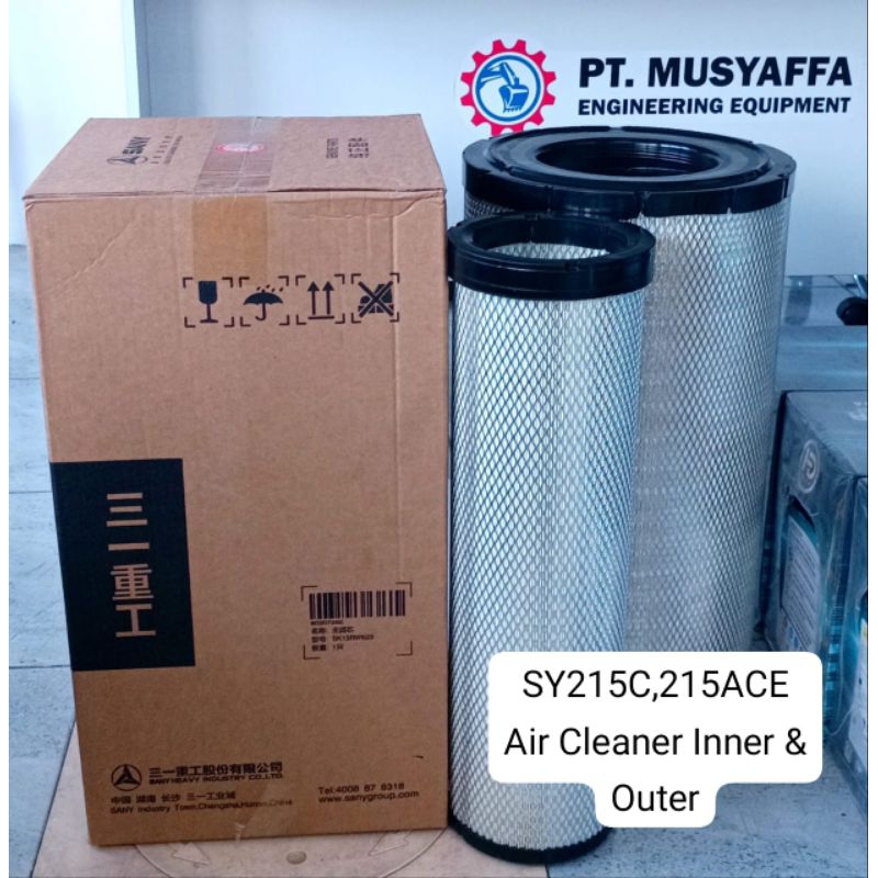 Jual SANY - 60207265 & 60207264 Air Cleaner Inner & Outer | Shopee ...