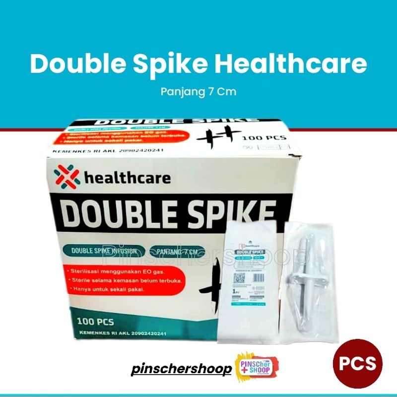 Jual HEALTHCARE DOUBLE SPIKE PENUSUK BOTOL SEJENIS TRANSOFIX SATUAN ...