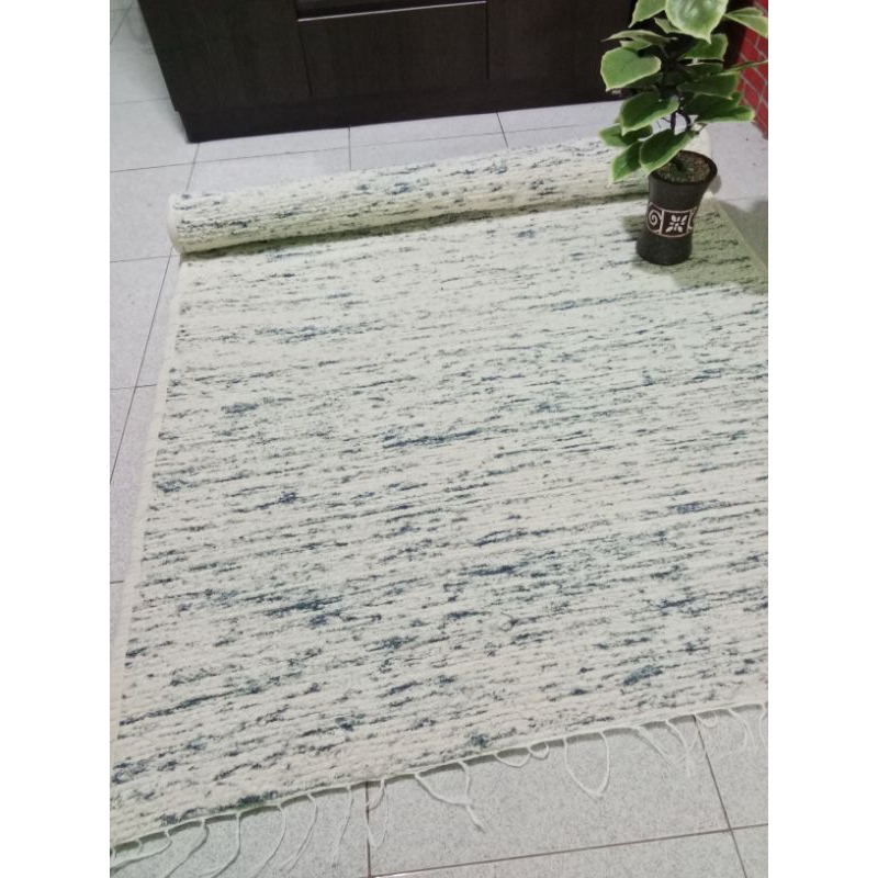 Jual karpet aesthetic tenun ATBM handmade tradisional motif tie dye ...