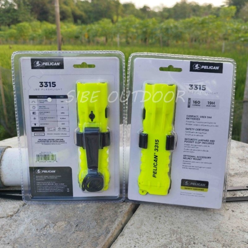 Jual PELICAN 3315 Zone 1 160 Lumens Senter Flashlight LED Kuning ...