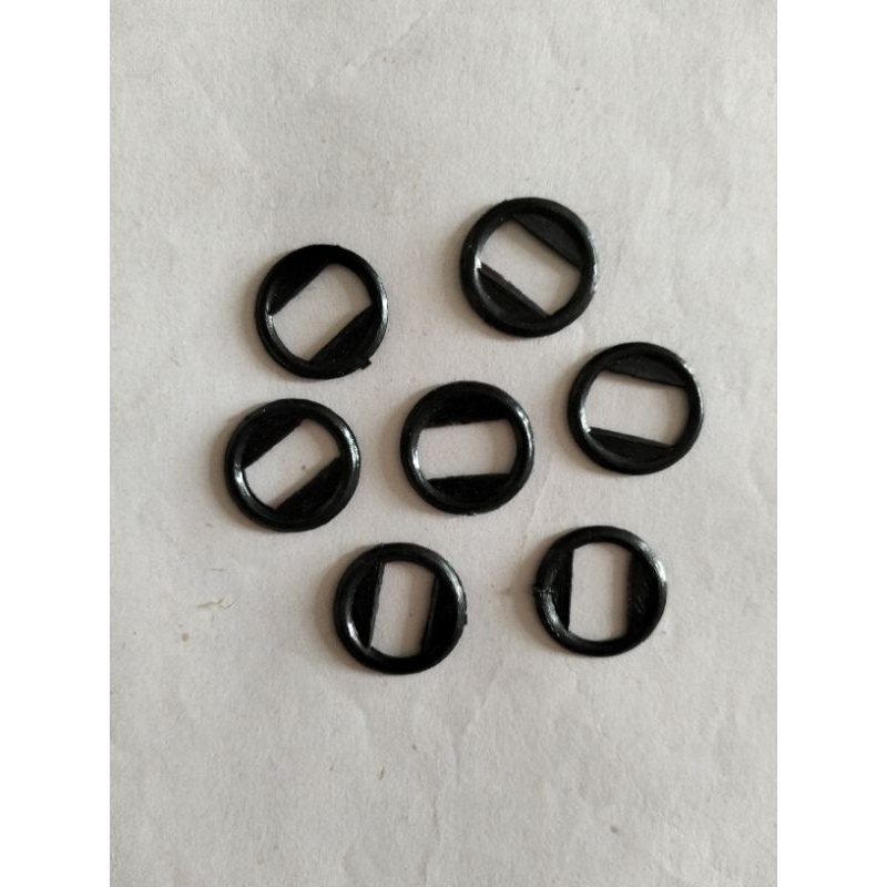 Jual 10 biji Plastik Ring Strap 18 mm gap 6 mm | Shopee Indonesia