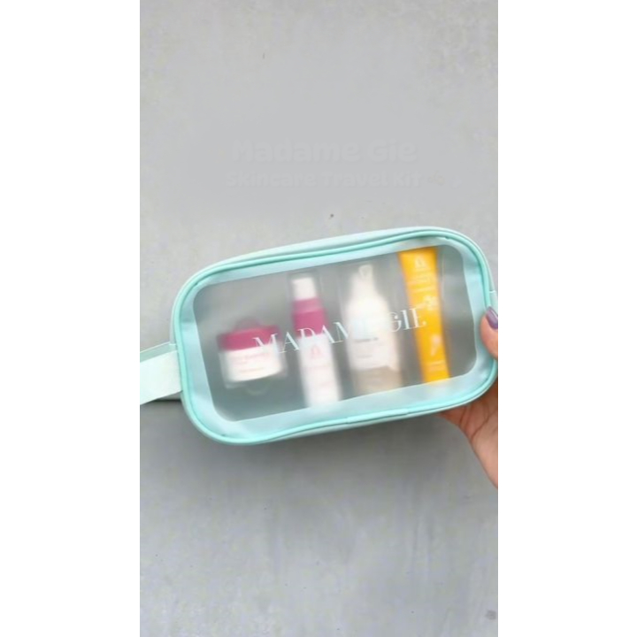 Jual ⭐BAGUS⭐ Madame Gie Travel Kit + Pouch /Set Skincare/Sunscreen/Foam/Serum/Moisturizer ...