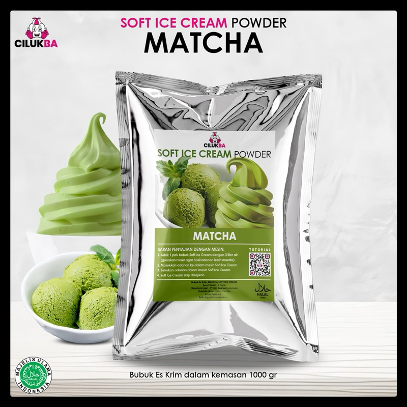 Jual Matcha Soft Ice Cream Powder 1 kg | Shopee Indonesia