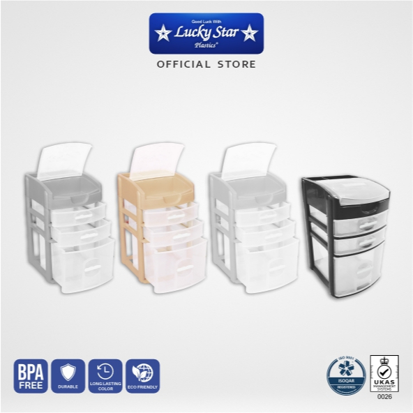 Jual Lucky Star - Rak CD Mini CD 1 M-2A W rak plastik rak aksesoris ...