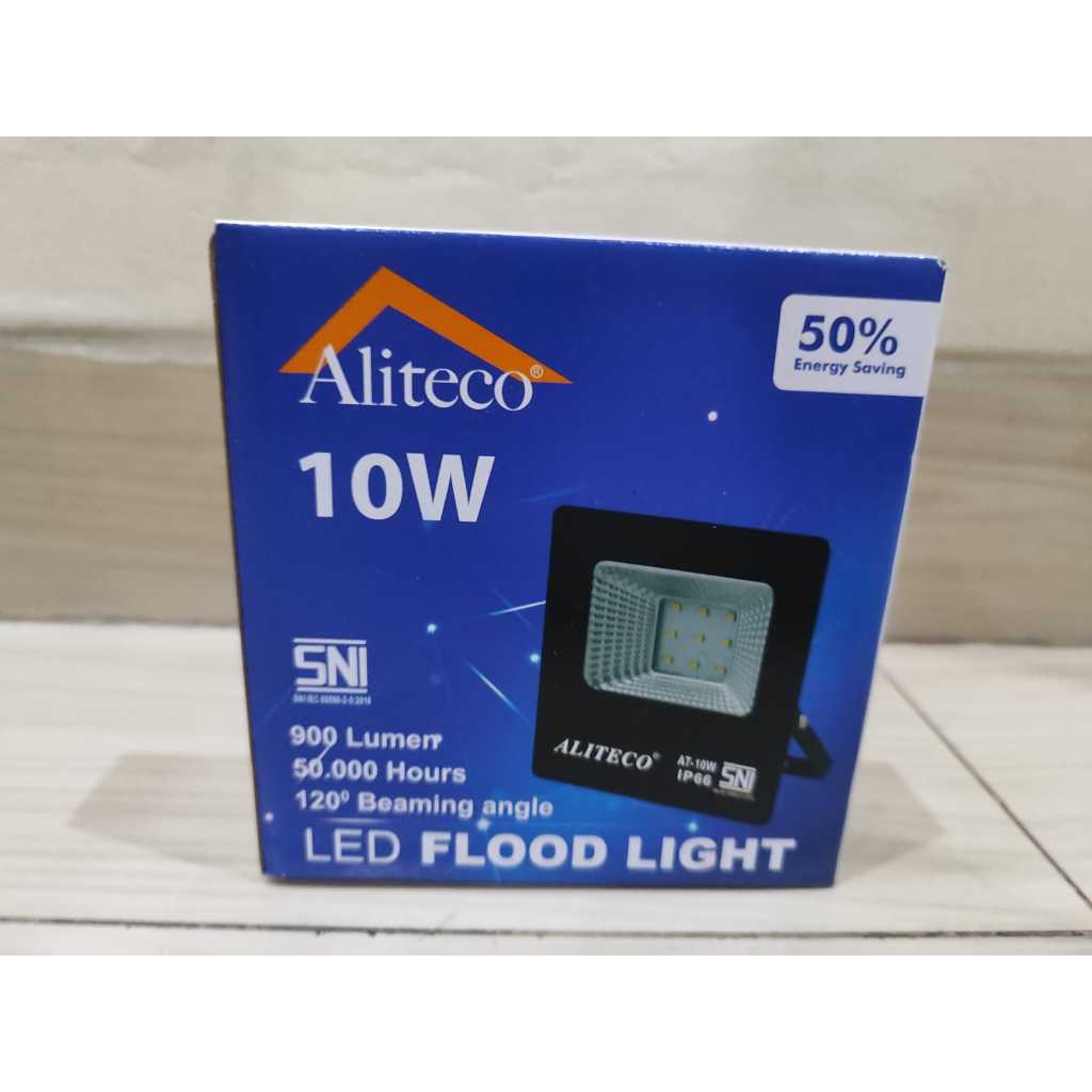 Jual Lampu Sorot LED 10W-200W Cahaya Putih / Lampu Tembak Flood Light | Shopee Indonesia